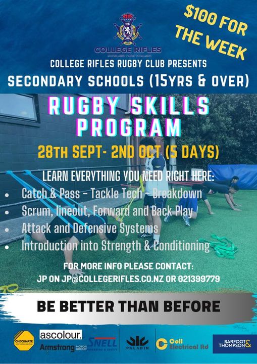 Secondary Schools Rugby Skills Programme
