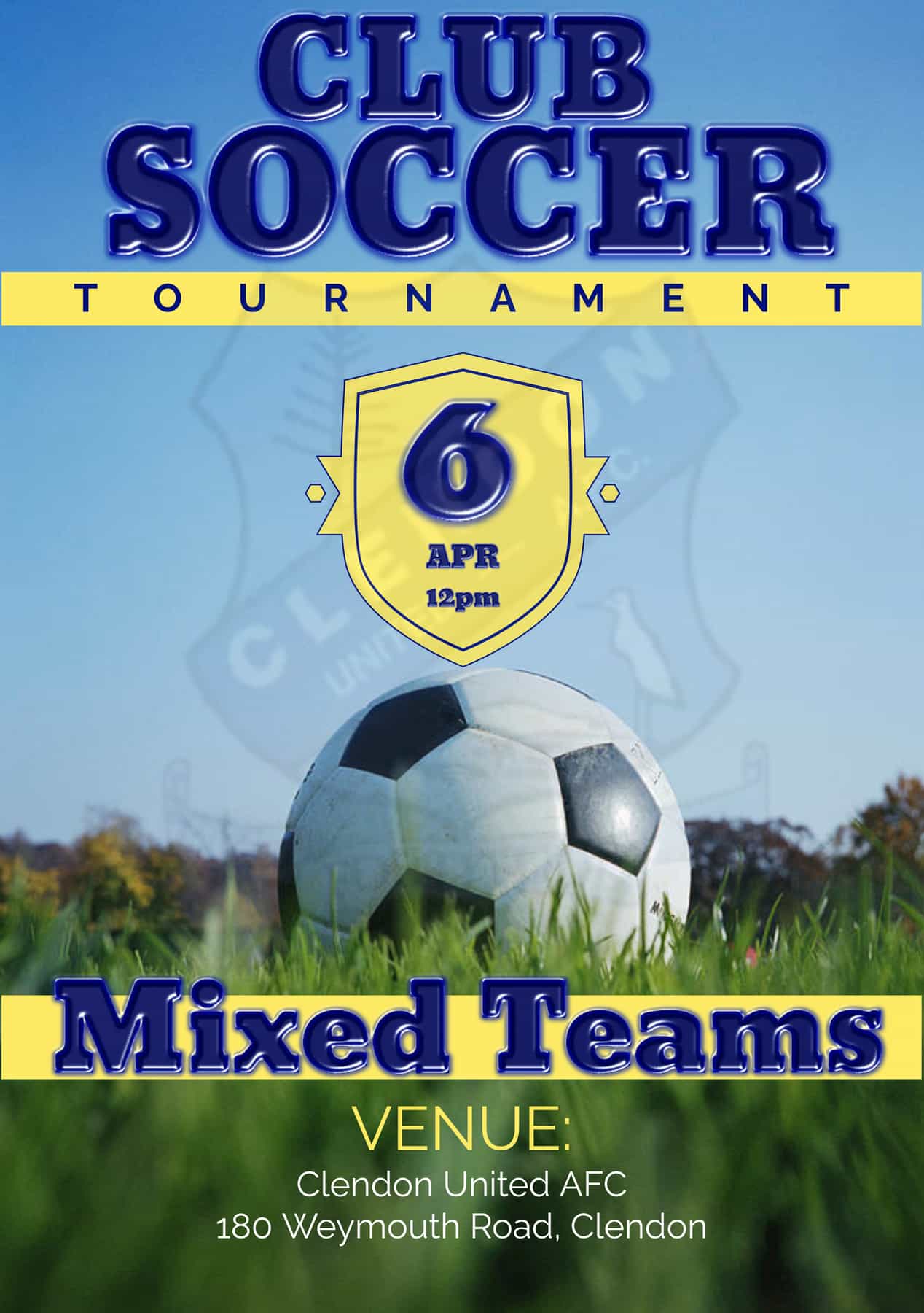 CUAFC - 7-Aside Club Tournament
